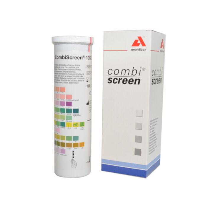 TESTS URĪNA STRIPI COMBI SCREEN 10SL PLUS /GIMA